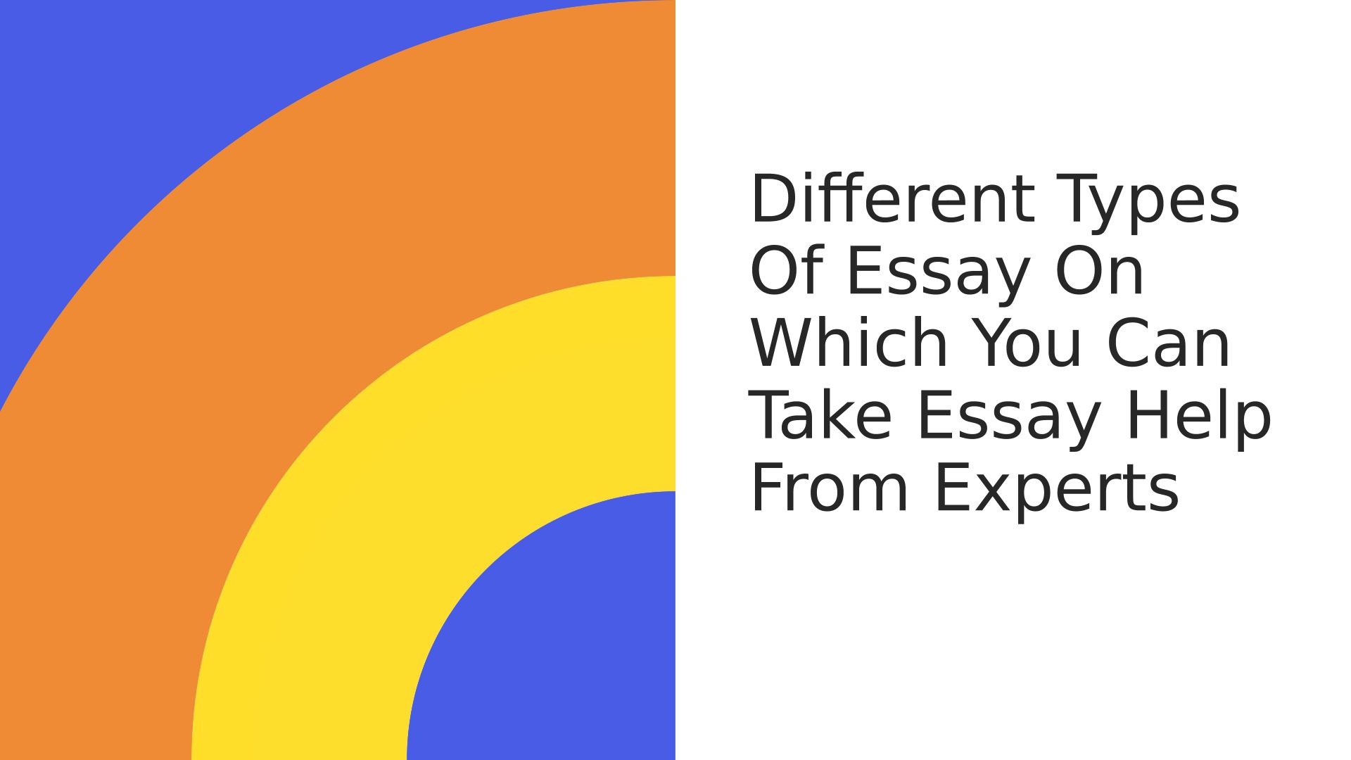 Types Of Essay Amat